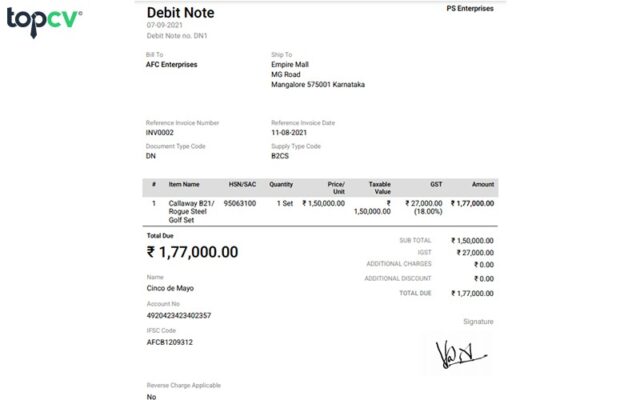 Debit note là gì? Phân biệt Debit note và Credit note